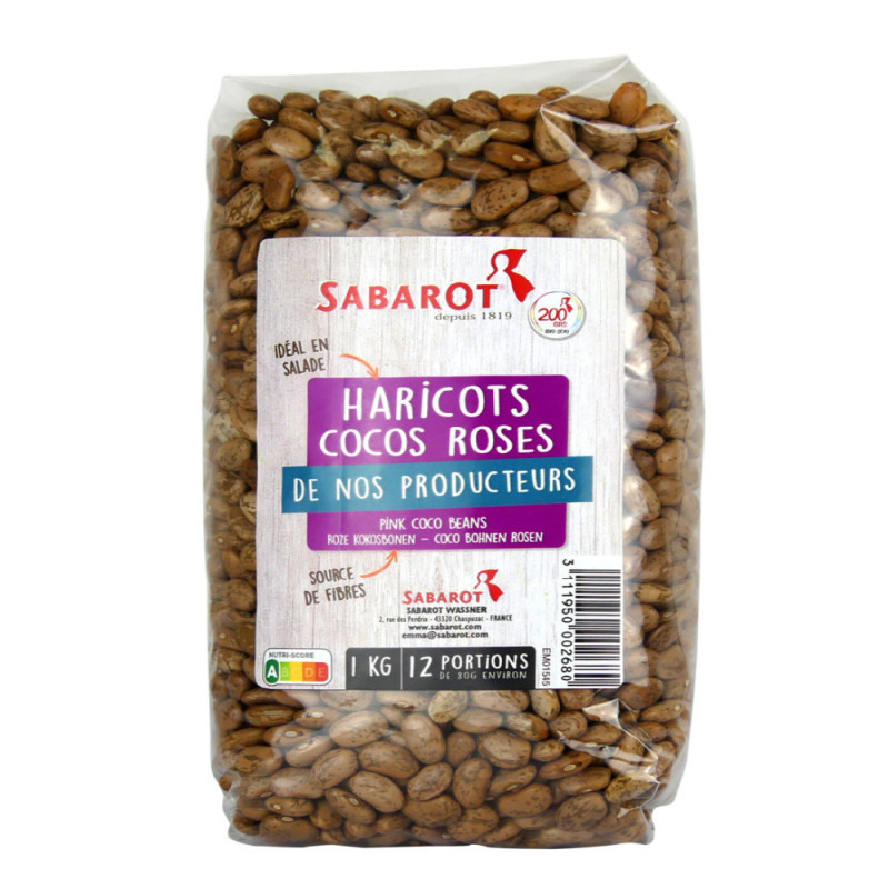 Sabarot Pink Coco Beans - Classic Fine Foods