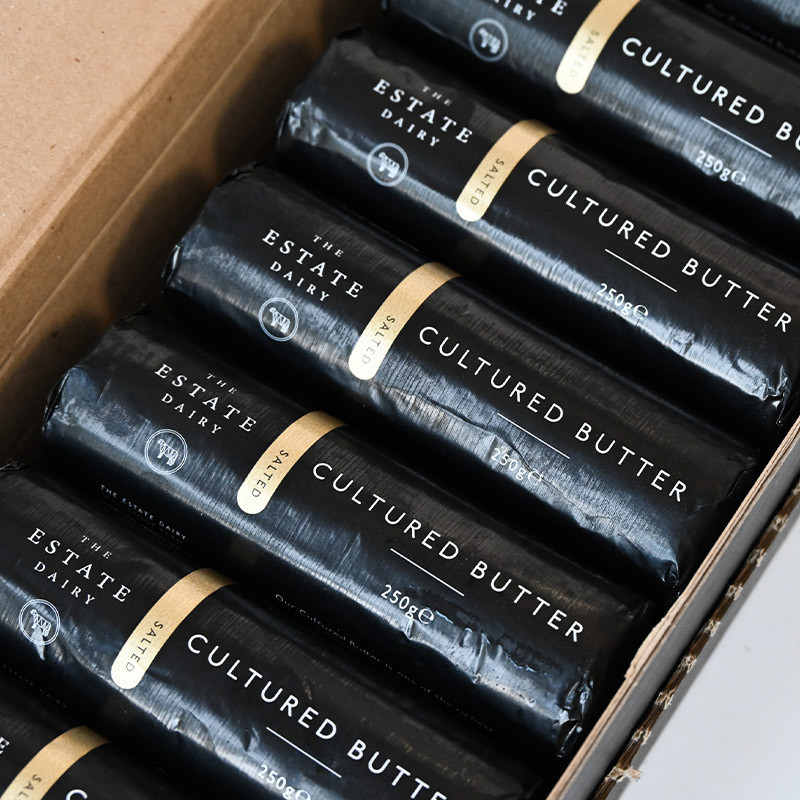 The Estate Dairy Salted Cultured Butter - Classic Fine Foods