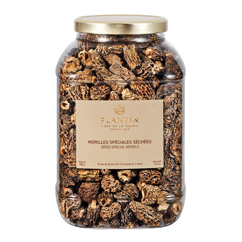 Plantin Dried Morel Caps & Stems 60/40 - Classic Fine Foods
