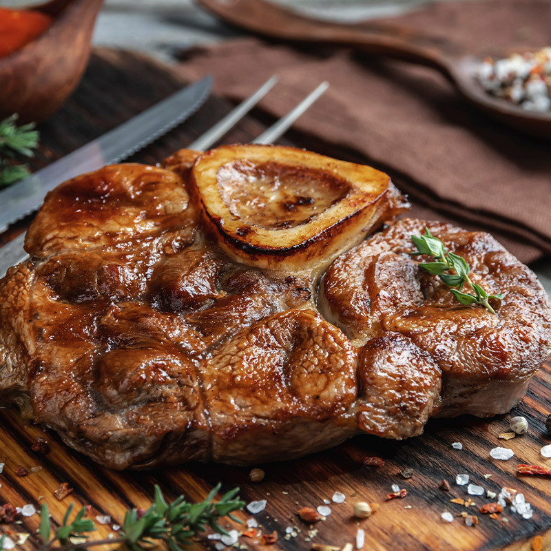 Frozen Veal Sliced Ossco Bucco - Classic Fine Foods